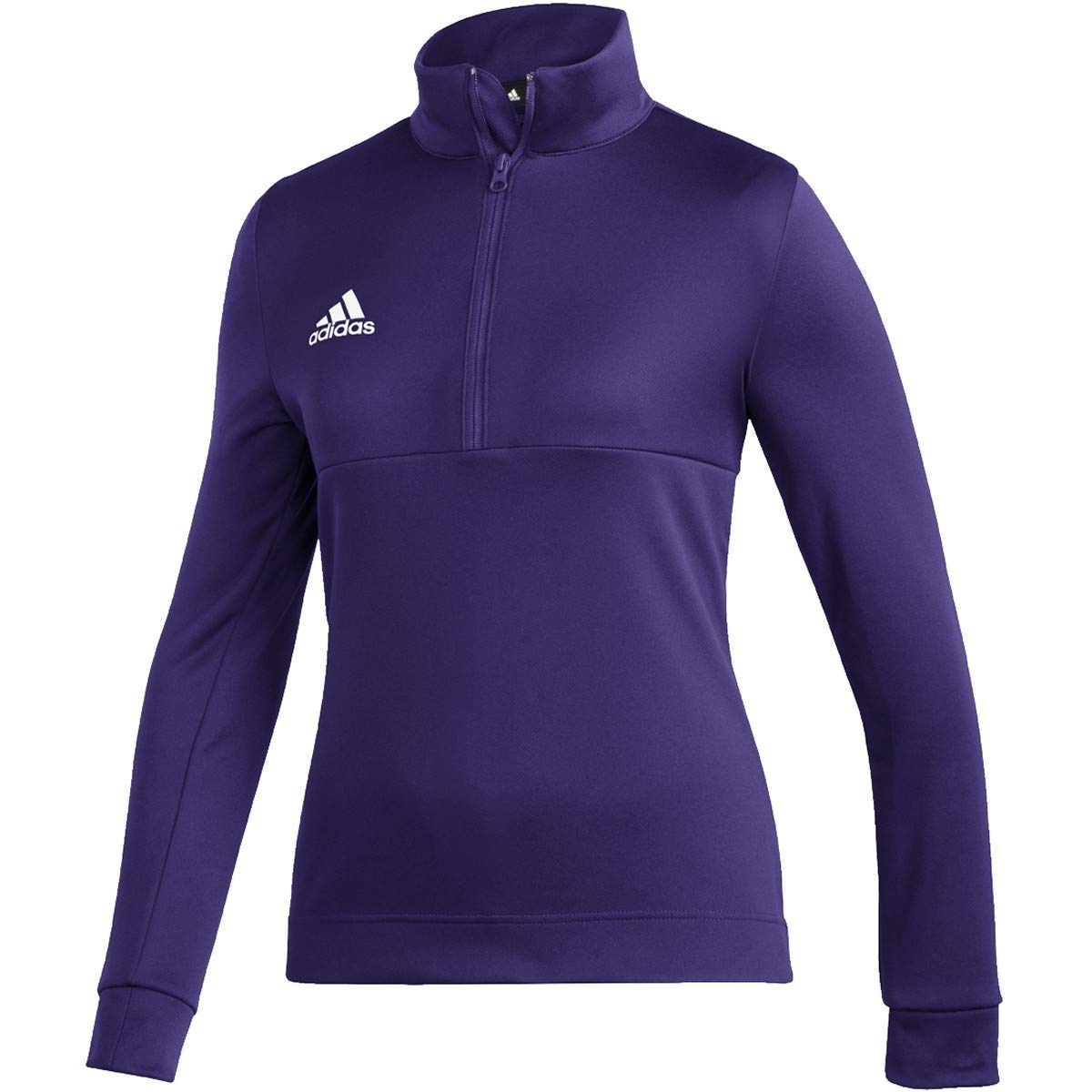 adidas Issue 1/4 Zip Top - Women's Training M Team Collegiate Purple/White