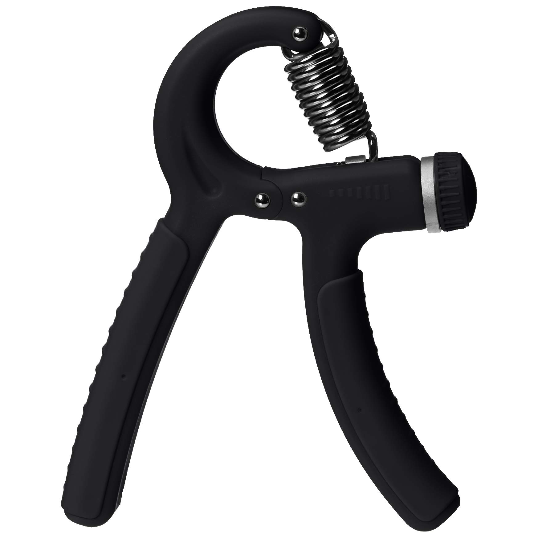Amazon Basics Adjustable Hand Grip Strengthener - Pack of 2, Black