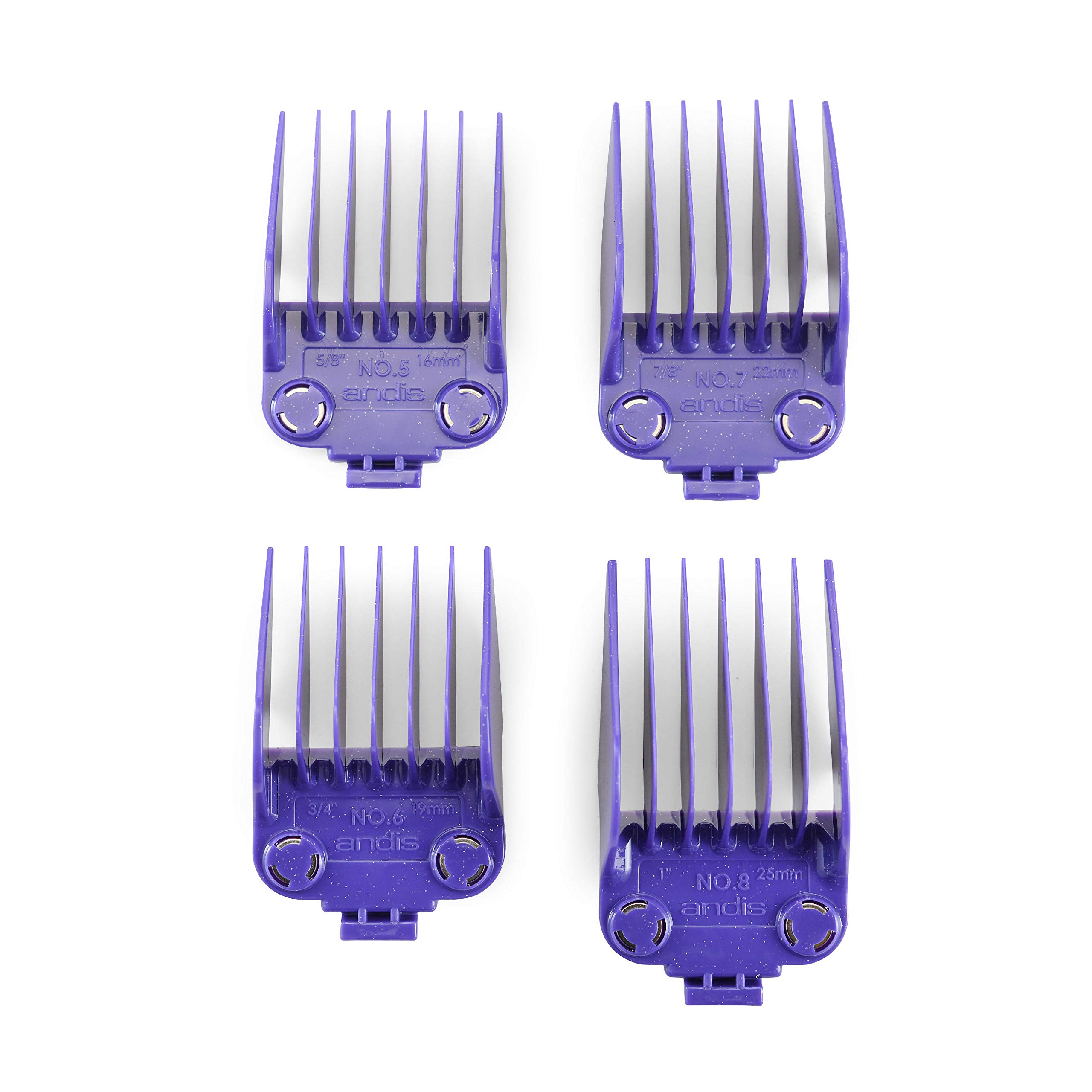 Andis Master Hair Adjustable Blade Clipper, Andis Master Dual Magnet 5-Comb Set, Andis Master Dual Magnet Large 4-Comb Set, BeauWis Blade Brush