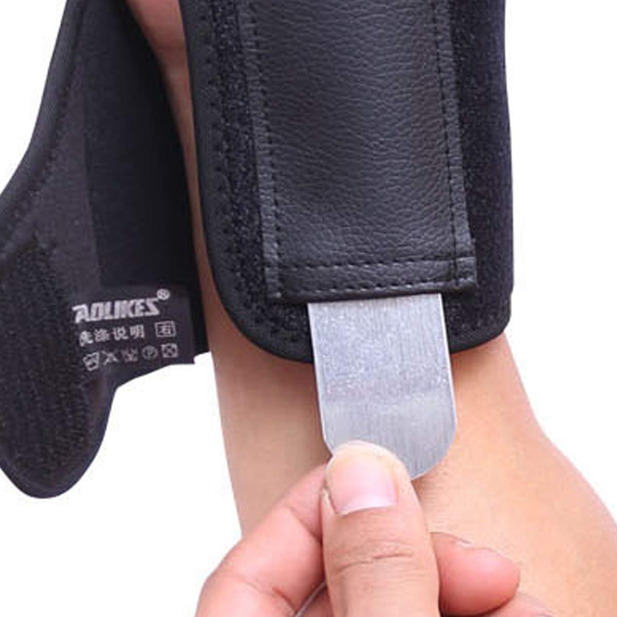 Aimeio Adjustable Wrist Support Brace Plam Brace Hand Wrap Removable Steel Splints for Carpal Tunnel,Tendonitis,Wrist Pain,Sports Injuries