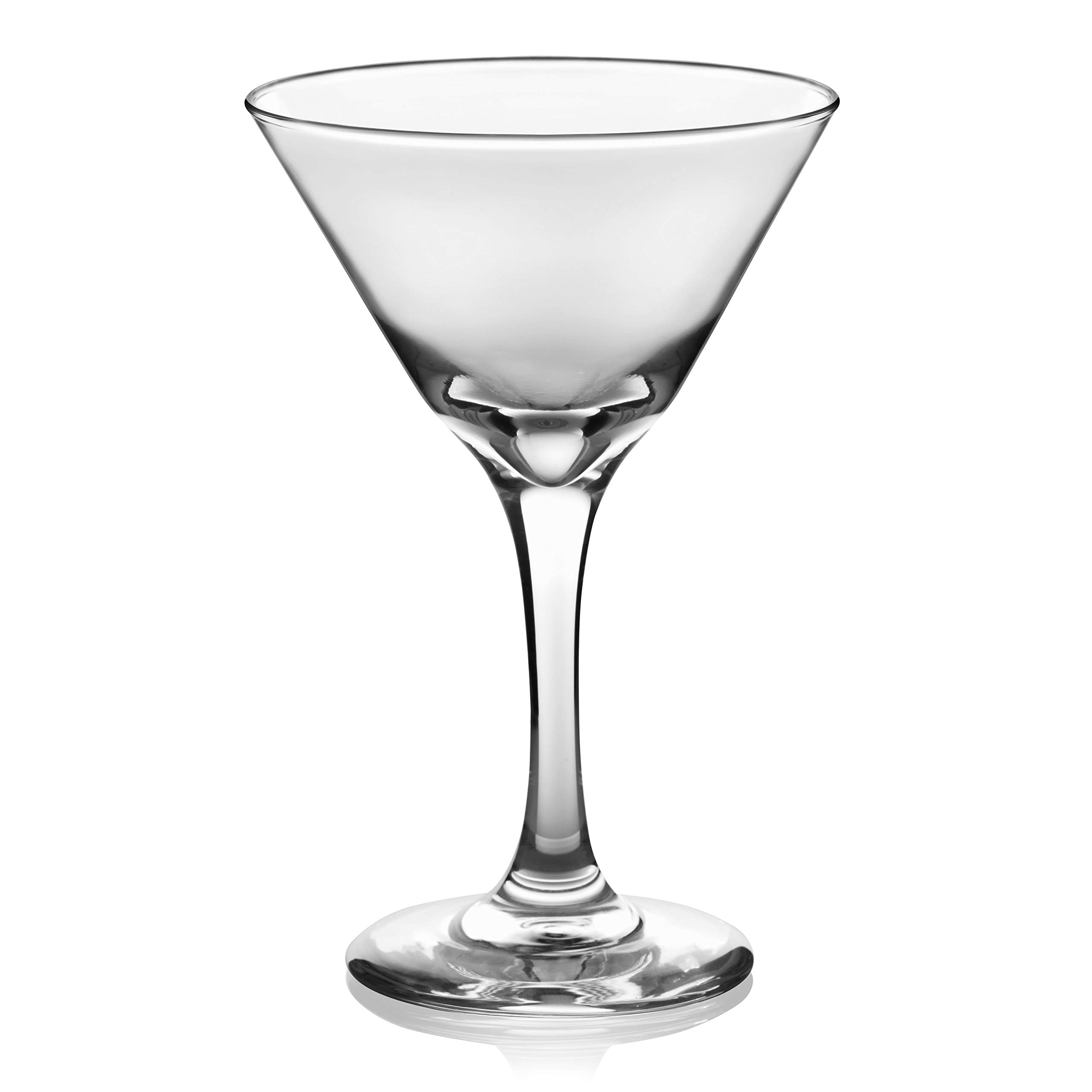 Libbey Martini Glasses, 7.5 oz, Set of 12