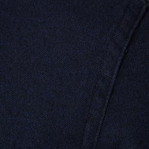 Amazon Essentials Men's Slim-Fit Long-Sleeve Plaid Flannel Shirt (Limited Edition Colors), Navy, X-Large