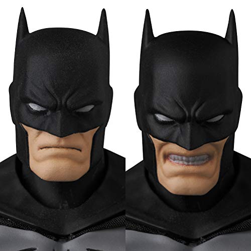 DC Comics: Batman Hush (Black Version) Mafex Action Figure, Multicolor