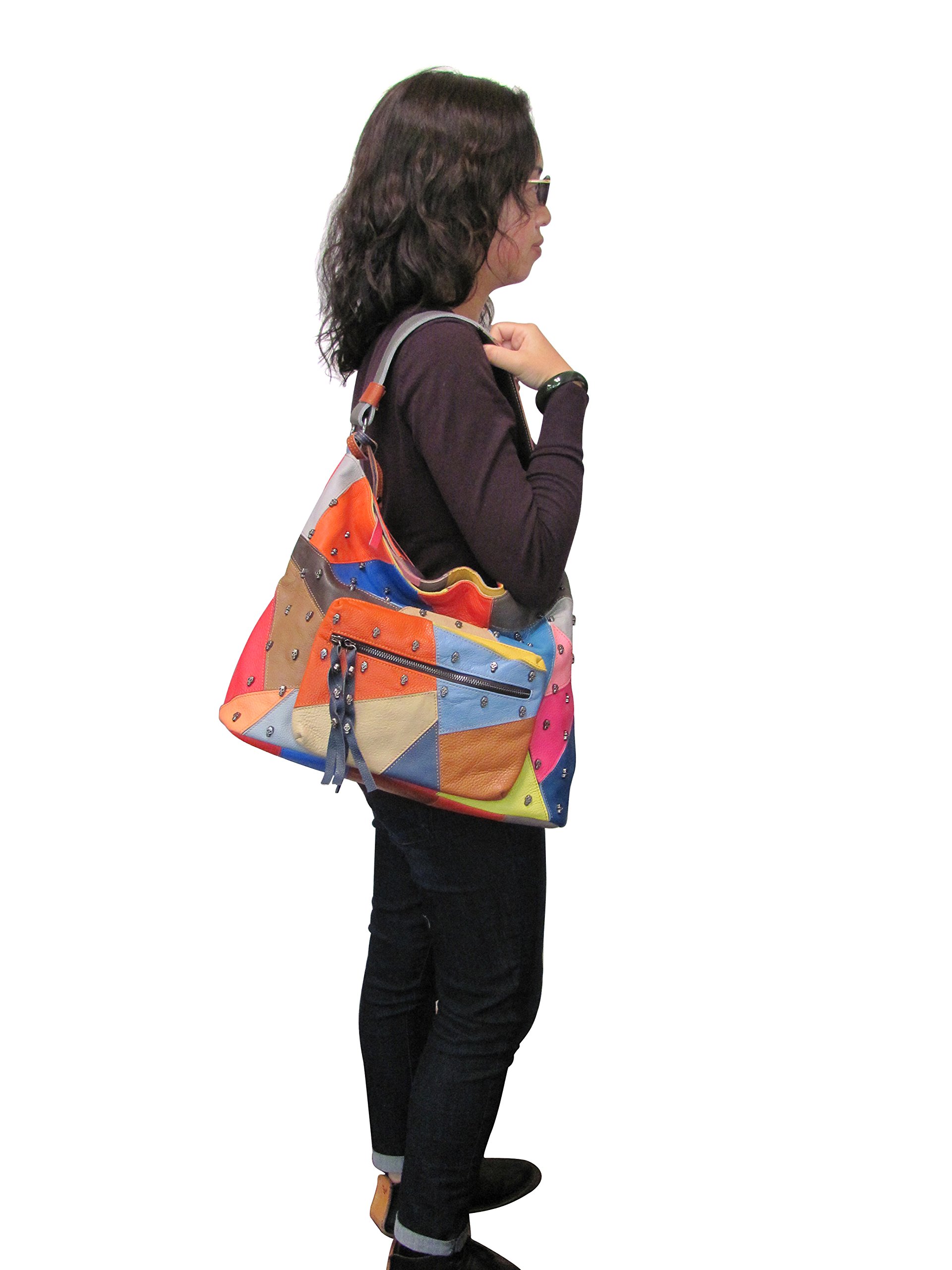 Amerileather QMetal Mini Skulls (Rainbow)