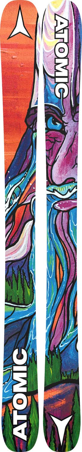 Atomic Bent Chetler Mini Skis Kids Sz 143cm Metallic Blue/Purple