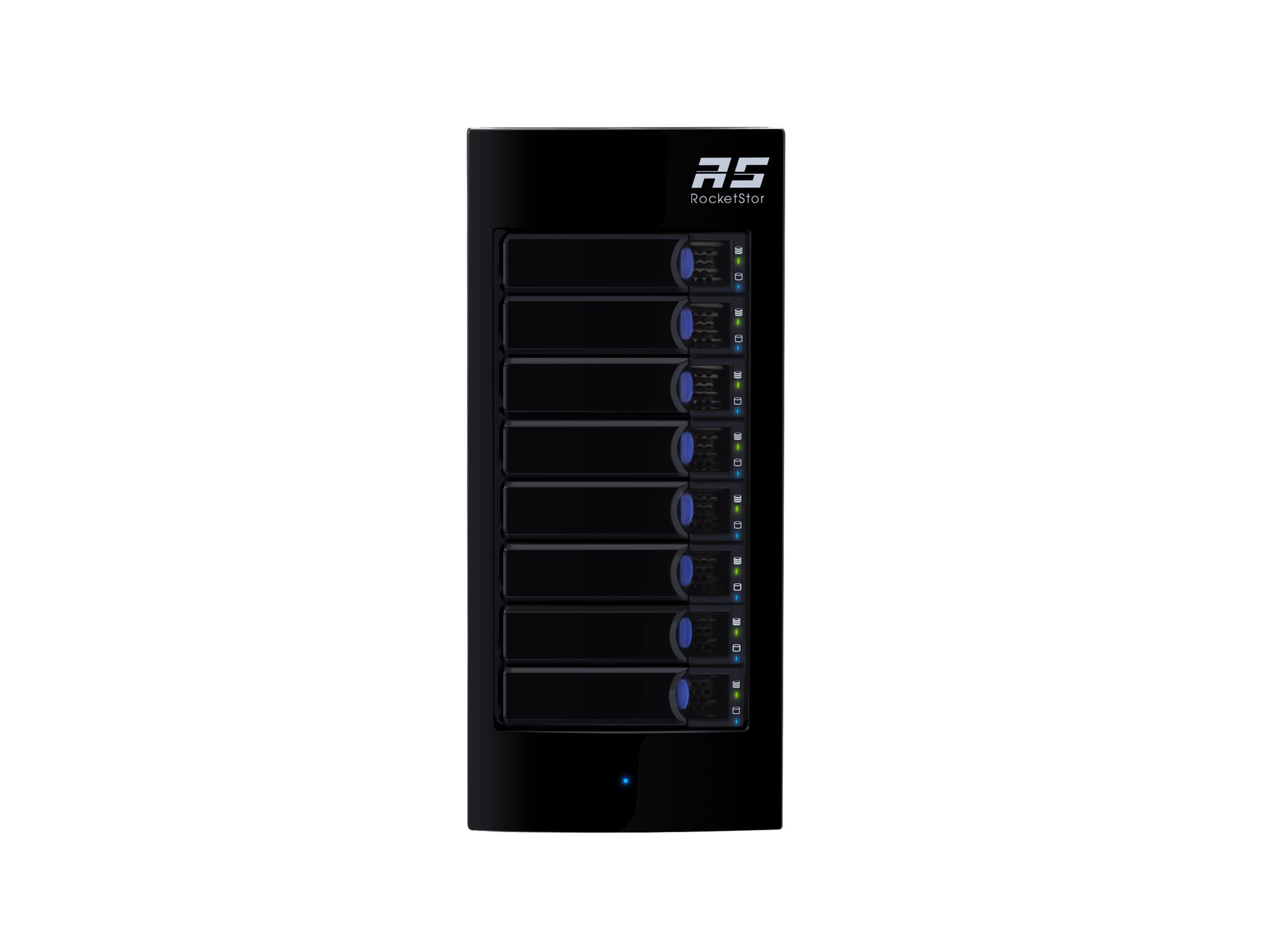 Highpoint RocketStor 6418S 8-Bay 6Gb/s SAS/SATA Tower Storage Enclosure