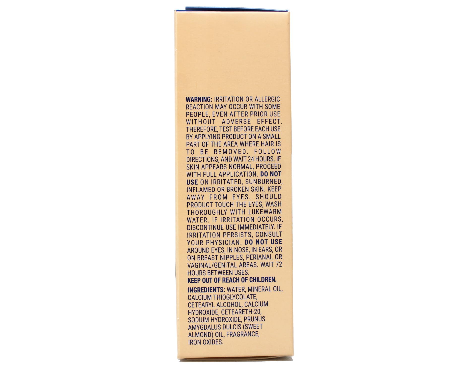 Nair Hair Removal Cream for Face with Special Moisturizers, 2-Ounce Bottles (Pack of 4)