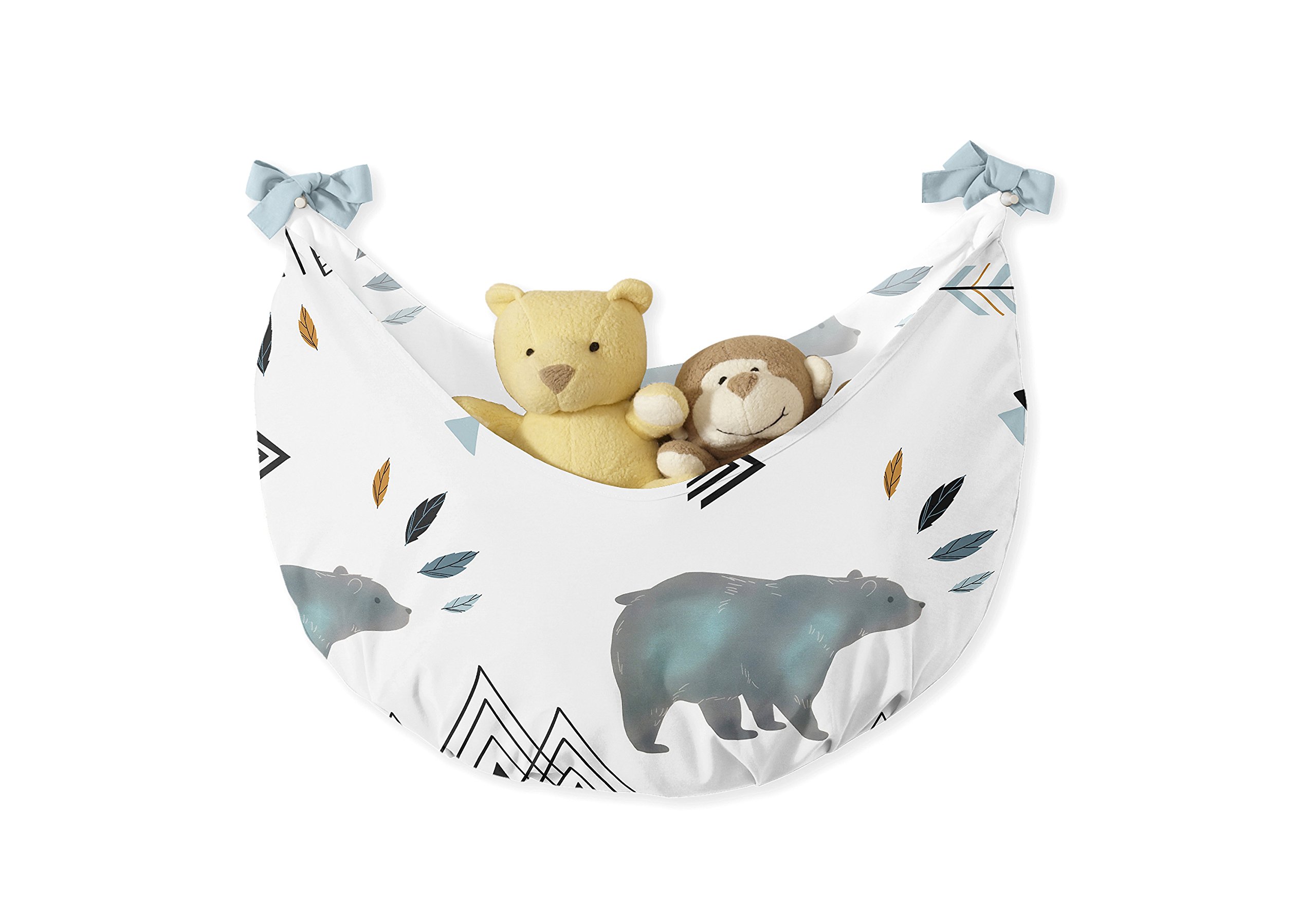 Sweet Jojo Designs Bear Mountain Watercolor Baby Boy Crib Bedding Set 11 Pieces