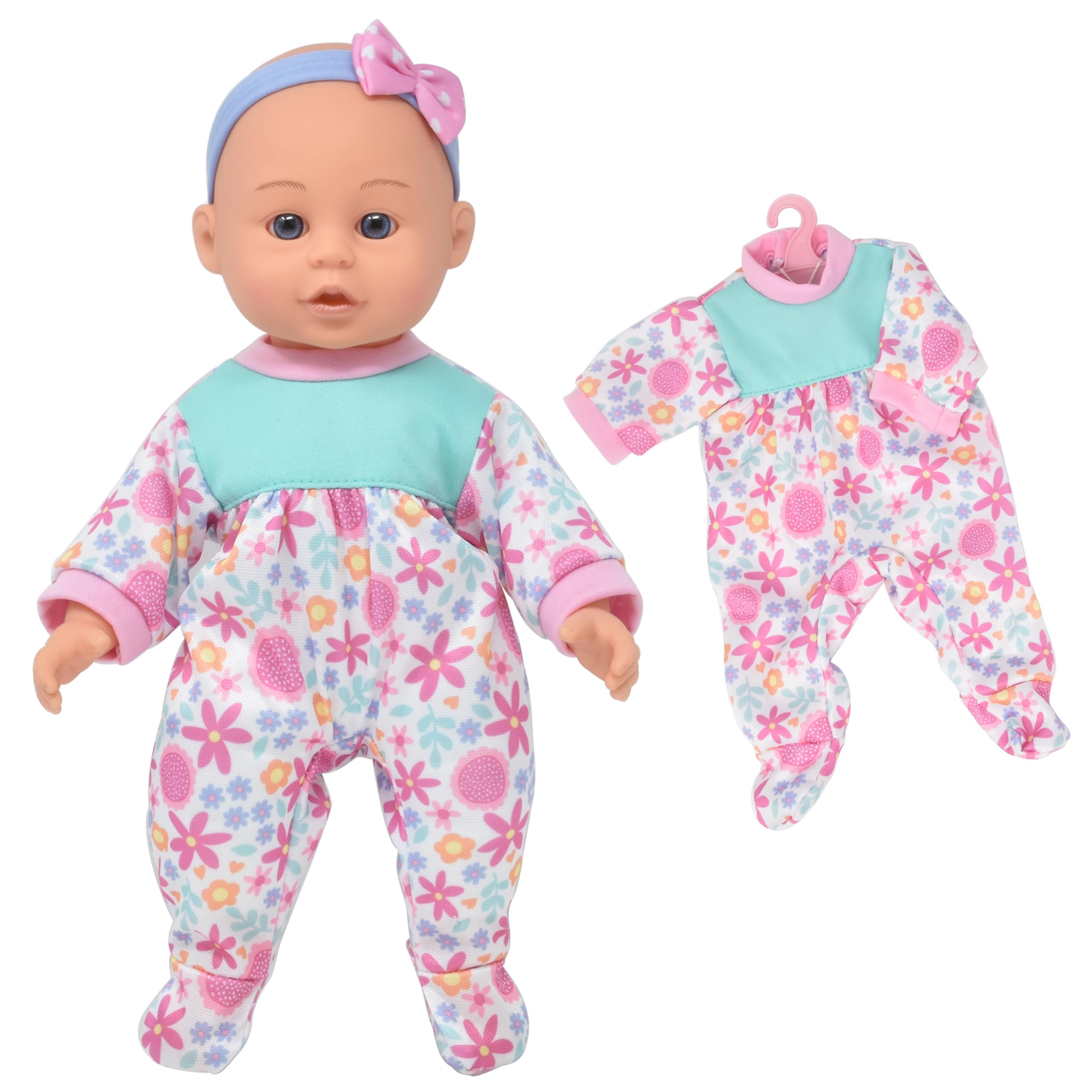 Dolls To Play Soft Body Baby Doll, 14 Inch Doll with Clothes Set and Accessories