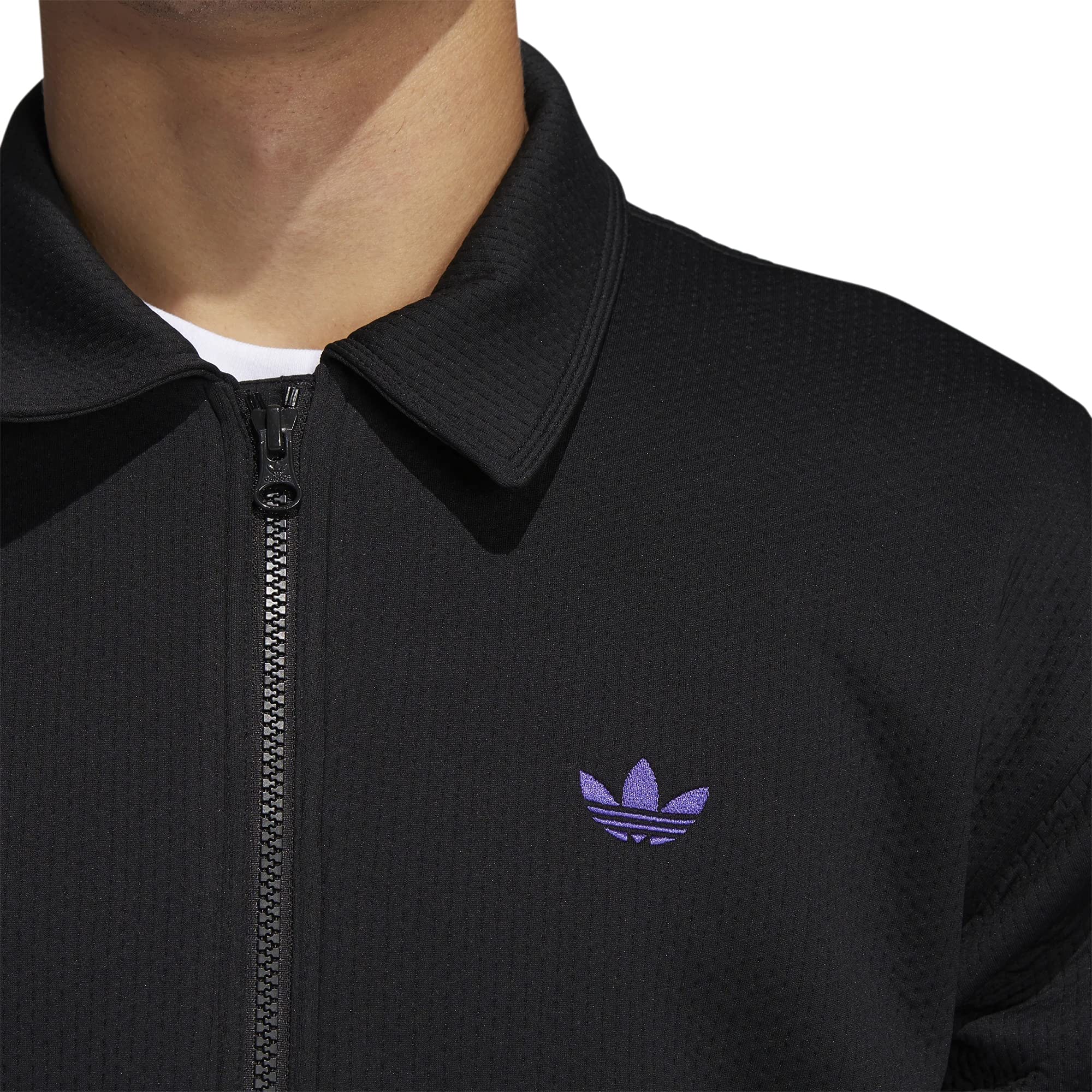 adidas Skateboarding Utility Jacket Black/Purple/Glory Amber XL
