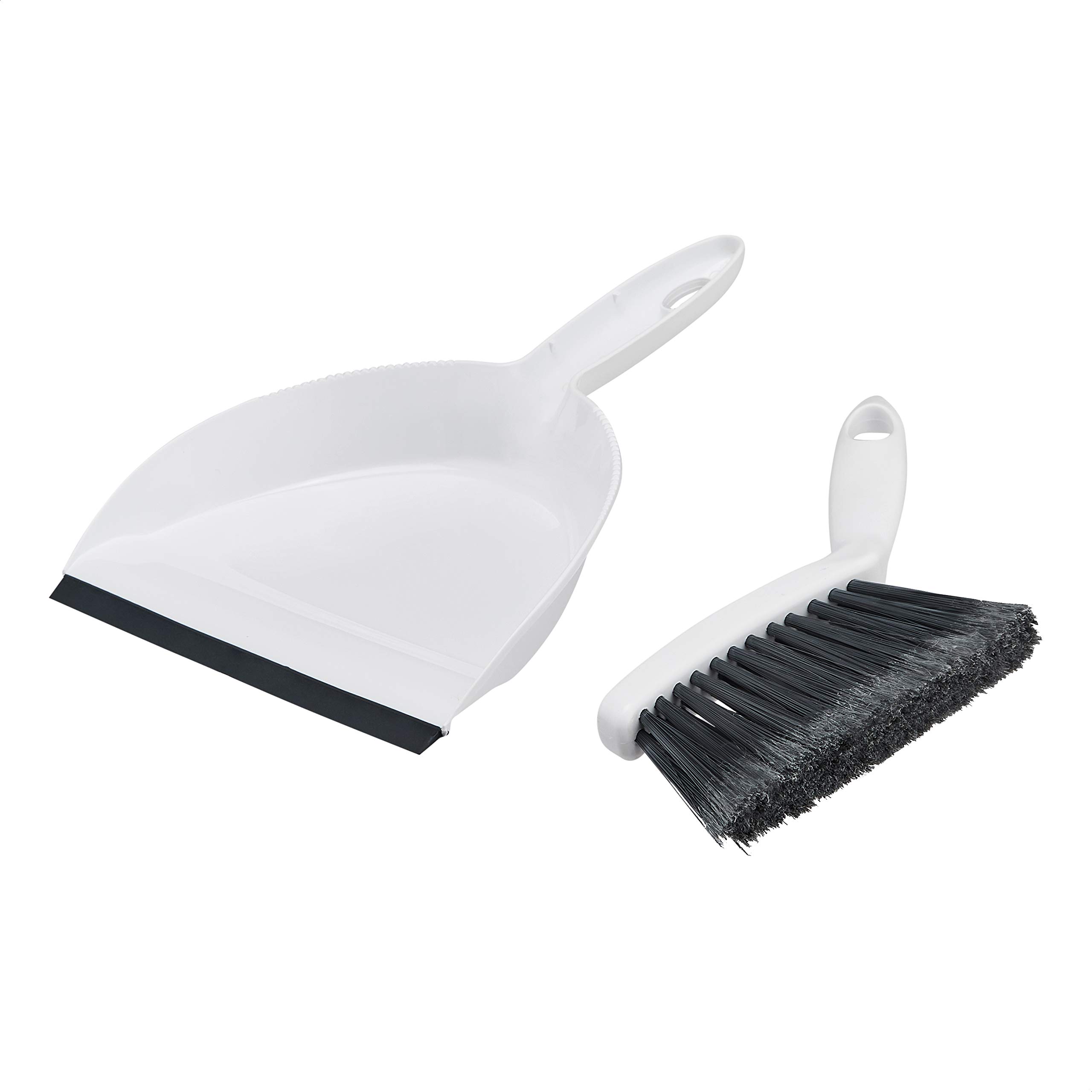 AmazonCommercial Mini Brush and Dustpan Set - 4-Pack