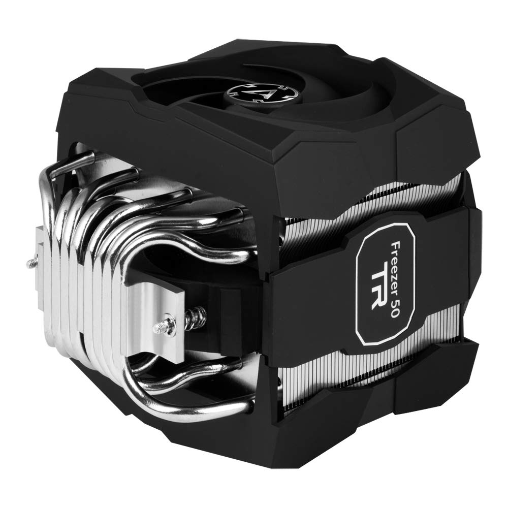ARCTIC Freezer 50 TR - Dual Tower CPU Cooler for AMD Ryzen Threadripper SP3, sTR4, with A-RGB, Two Pressure-optimised Fans, 8 Heatpipes for Max. Performance