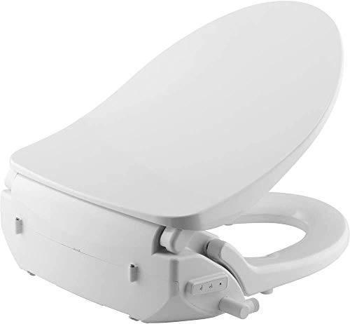 Bemis B1980NL 000 Renew Plus Heated Bidet Cleansing Spa with Warm Air Dryer, 3 Wash Functions and iLumaLight Night Light, ELONGATED, White
