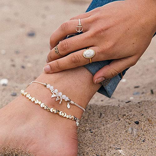 Alex and Ani Adjustable Anklet for Women, Whale Tail Charm, Shiny Silver Finish, 11.5 in