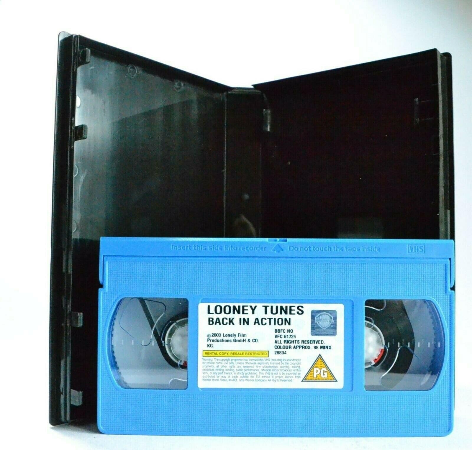 Looney Tunes Back In Action: The Movie - Large Box - Ex-Rental - Kids - Pal VHS