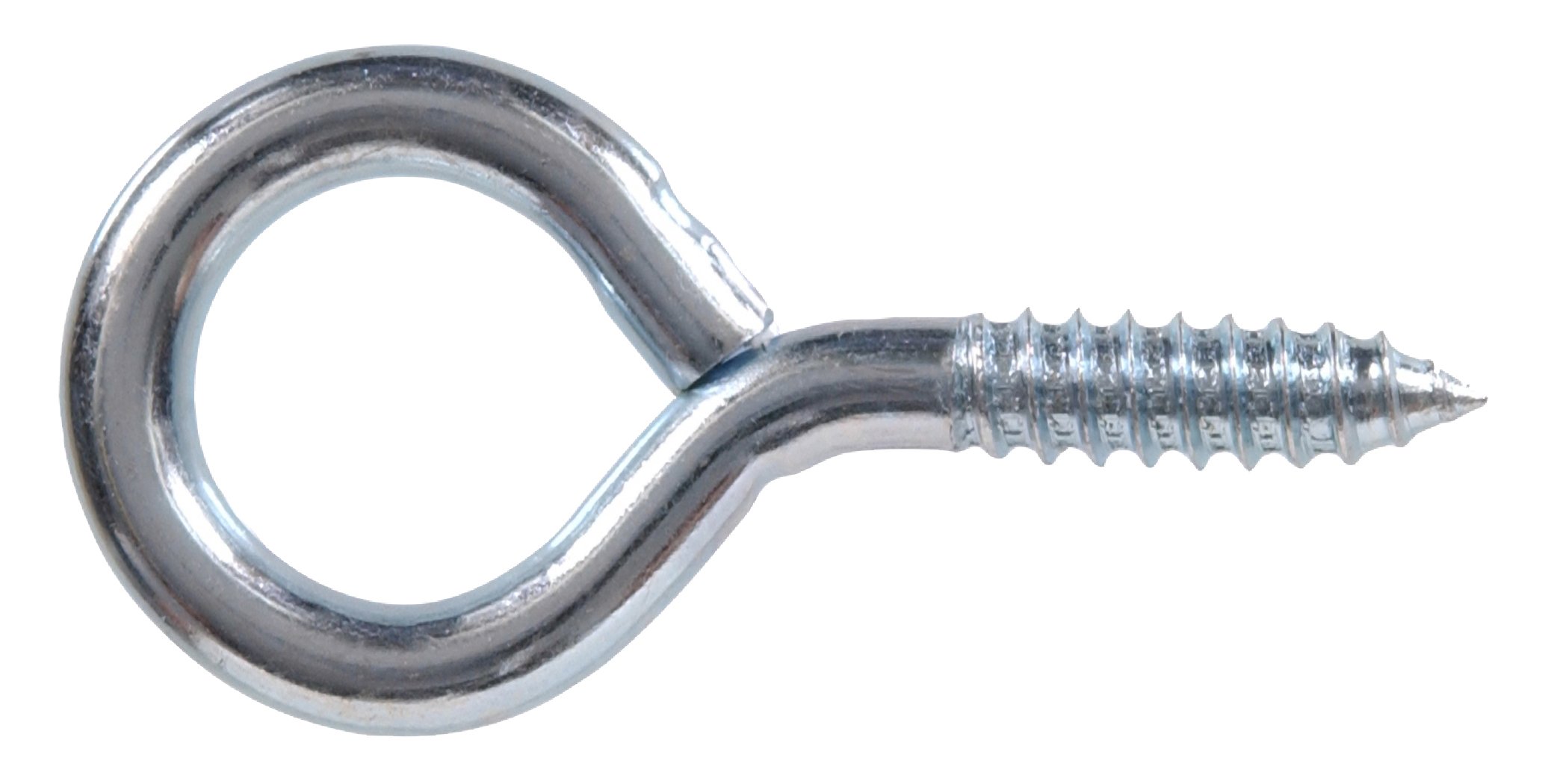 Hillman 320093 .080 x 5/8" Zinc-Plated Small Screw Eye 100-Pack