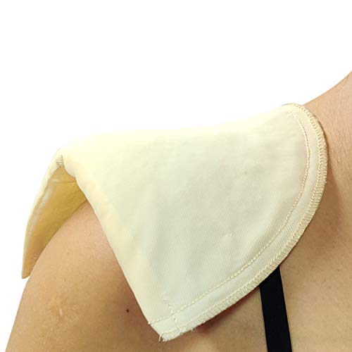 Ann West Hook and Loop Set In Sleeve Shoulder Pads Style SP5003 - Nude