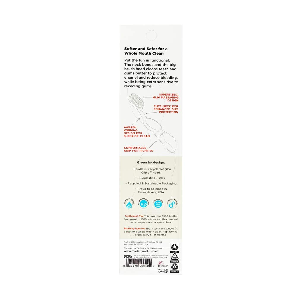 Radius Flex Right Hand Toothbrush