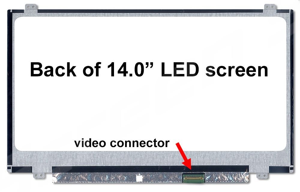 HP ELITEBOOK 840 G1 New Replacement LCD Screen for Laptop LED HD Matte