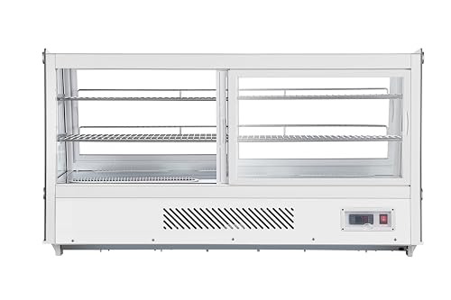 KoolMore CDC-250-WH 48 in. Self-Service Countertop Bakery Display Refrigerator in White