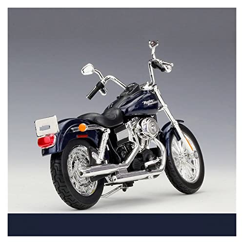 APLIQE Scale Model Vehicles for Harley FXDBI Dyna Street Bob Alloy Simulation Die Casting Metal Toy Motorcycle Model 1:12 Cool Model Ornament (Color : 6)