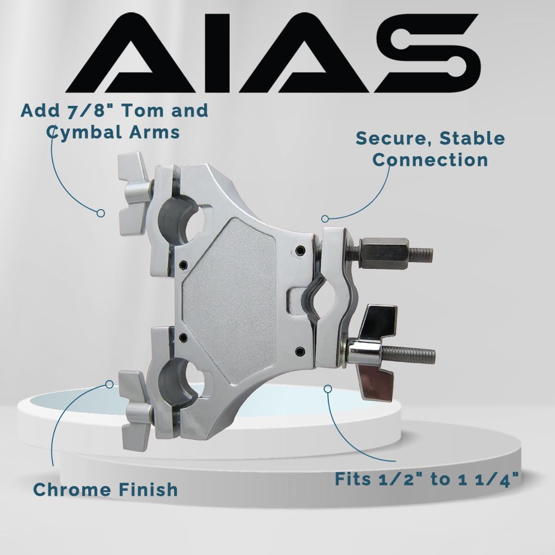 AIAS 3 Way Multi Clamp for Drums