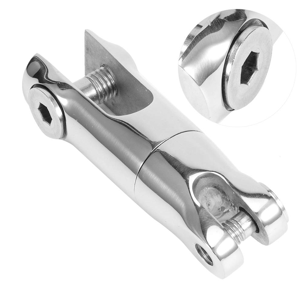 Anchor Chain Swivel, Heavy Duty Anchor Swivel, Anchor Connectors, Anchor Rotating Connector Stainless Steel Ship Handware Boat Accessory for 6β8mm Chain