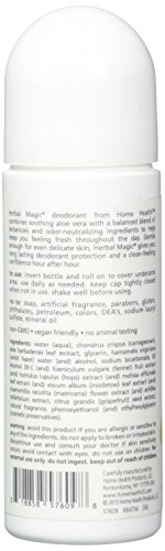 Home Health Herbal Magic Roll-On Deodorant, Herbal Scent , 3-Fluid Ounces