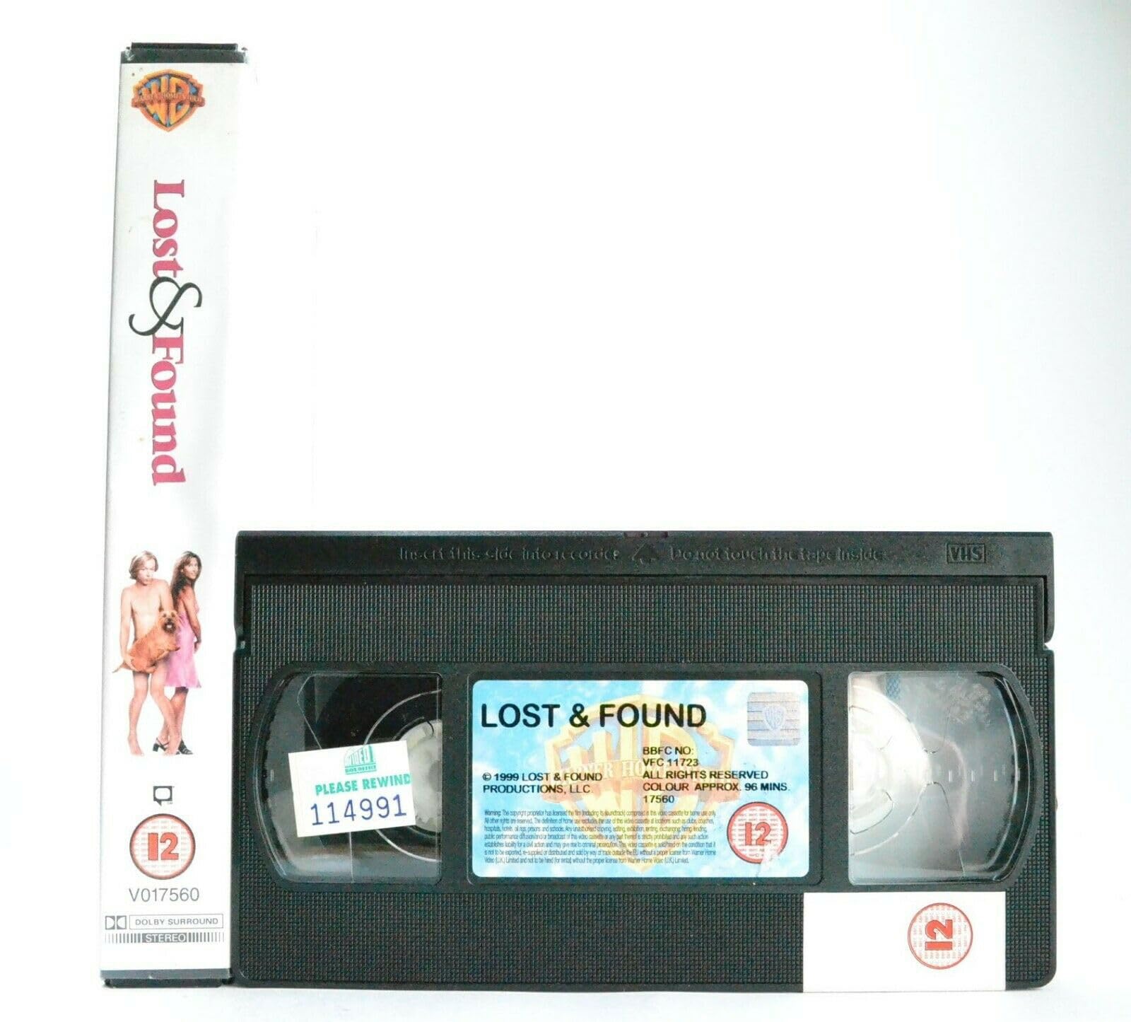 Lost And Found: Romantic Comedy (1999) - Large Box - D.Spade/S.Marceau - Pal VHS