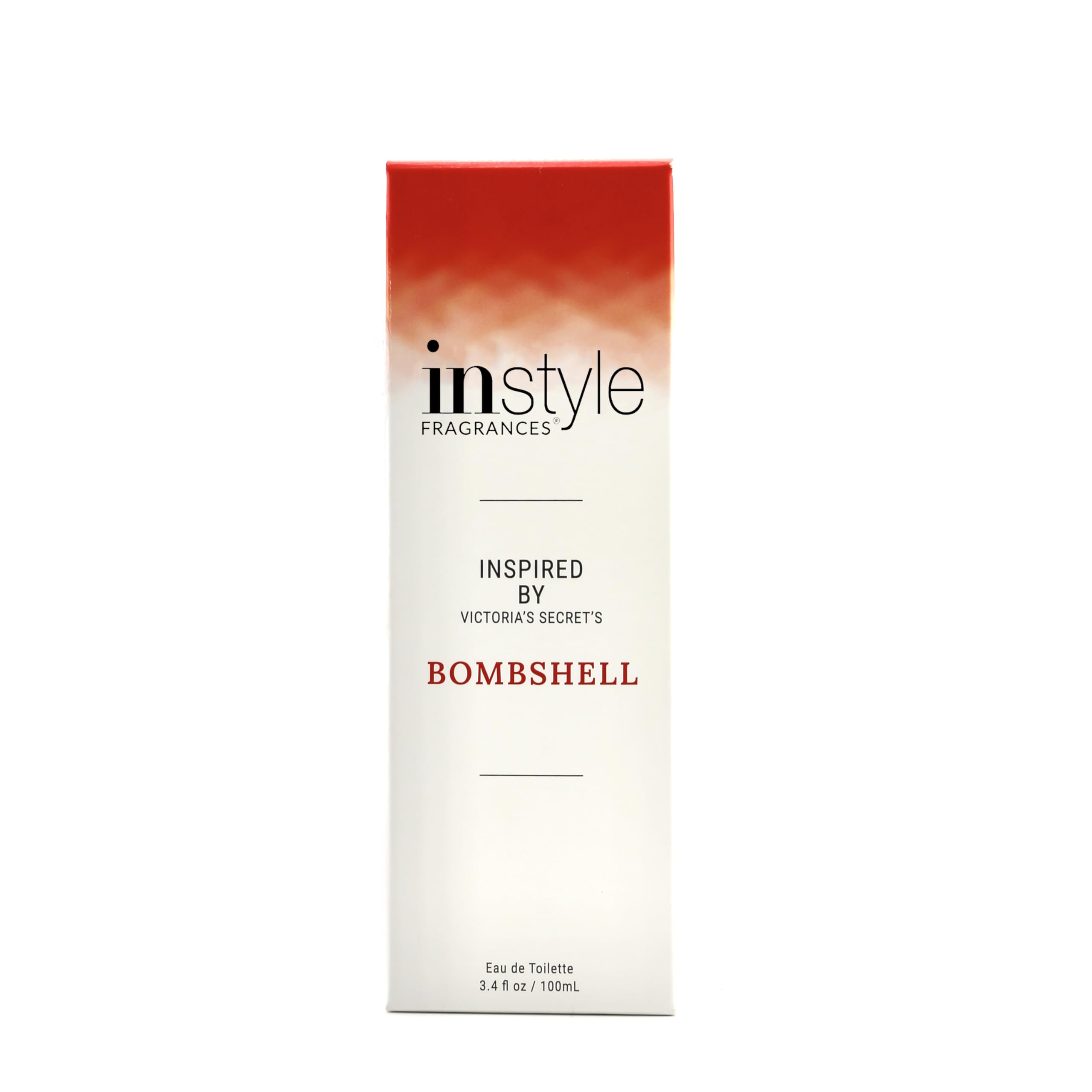 Instyle Fragrances | Inspired by Victoria's Secret's Bombshell | Eau de Toilette | Fragrance for Women | Vegan, Paraben Free | Never Tested on Animals | 3.4 Fluid Ounces