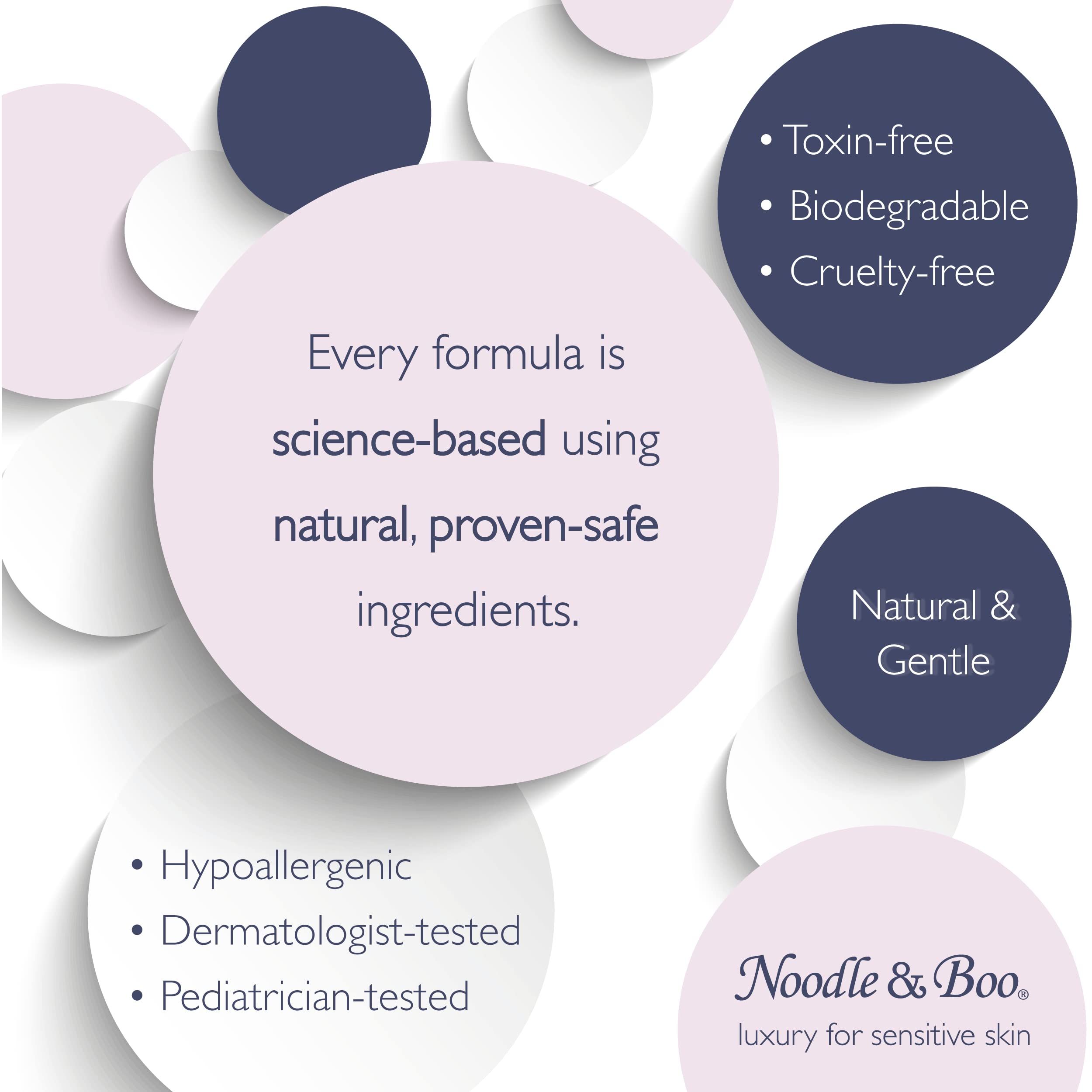 Noodle & Boo Delicate Baby Powder, Natural, Talc Free, 8.8 oz