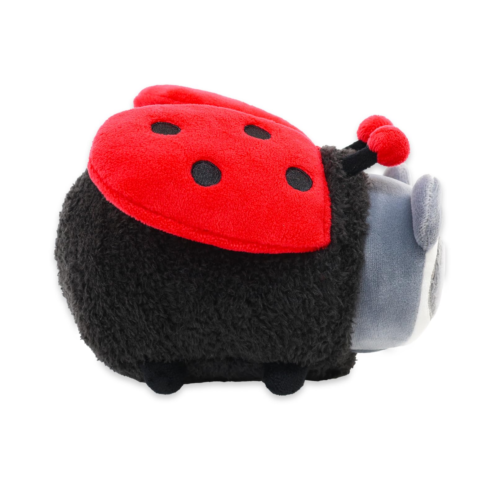 Anirollz Stuffed Animal Plush Toy – 6" Small Spring Outfitz Plush Doll | Soft, Squishy, Warm, Cute, Comfort, Safe | Birthday Gift Pillow with Panda Bear in Ladybug Pandaroll