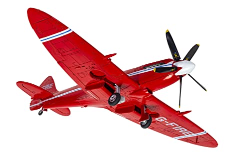 Airfix Model Set - A05139 Supermarine Spitfire MKXIV Civilian Schemes Model Building Kit - Plastic Model Plane Kits for Adults & Children 8+, Set includes Sprues & Decals - 1:48 Scale Model