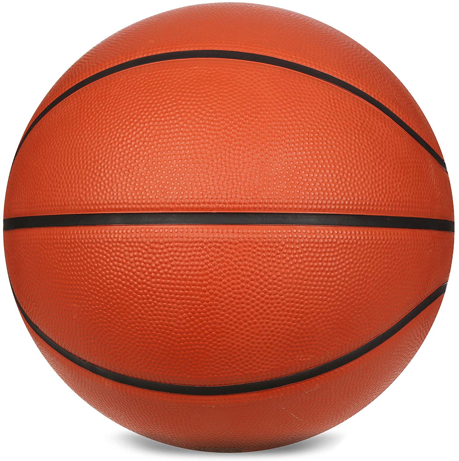 AND1 3-Pc Premium Rubber Basketball Bundle β Includes Official Regulation Size 7 (29.5β) Streetball (Deflated), Ball Pump and Squeeze Water Bottle Made for Indoor and Outdoor Basketball Games,Orange
