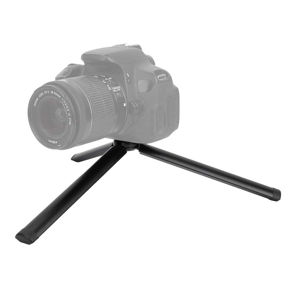 Action Camera Tripod Mini Tripod Folding Phone Tripod Stand Mini Aluminium Alloy Heavy Load Folding 1/4'' Screw Tripod Accessory for Camera Gimbal