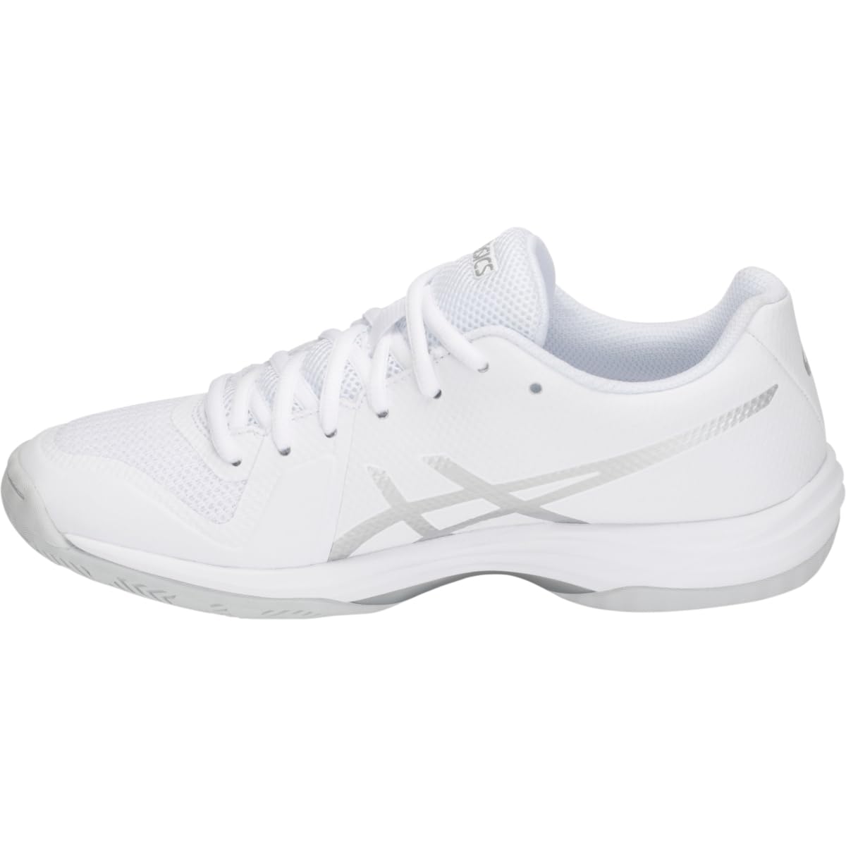 ASICS Women's GEL-Tactic 2 Volleyball Shoes, 7, WHITE/Silver