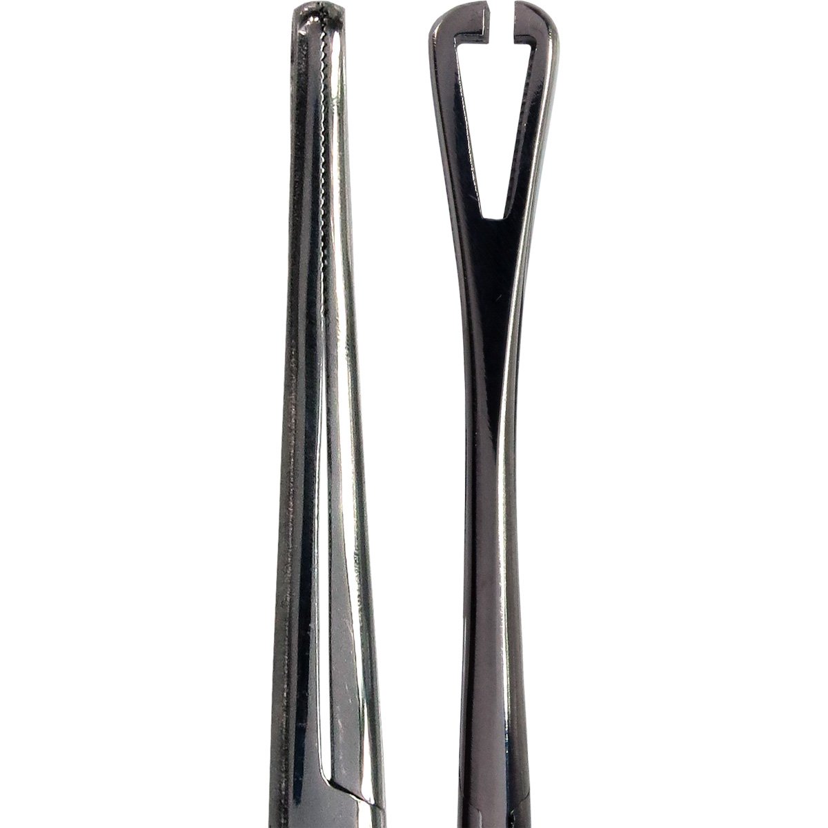 HTS 164P0 6.25" Rounded Slotted Locking Pennington Forceps