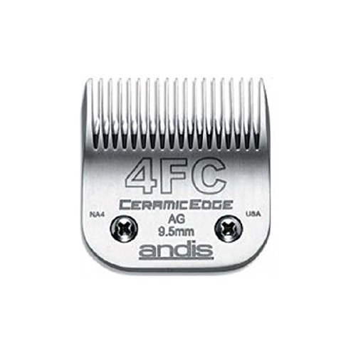 Andis Stainless Steel Pro Quality Grooming Ceramic Edge Clipper Blades Choose Size !(# 7FC Finish Blade = 3.2mm)