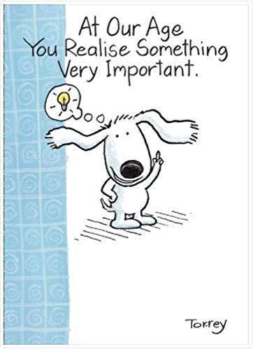 Birthday Card (Ukg268389) - Realise Something Important - from The Bow Tie Collection
