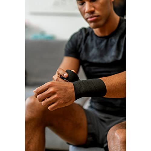 Ace Brand Sports Tape, Black, 1.5 Inch X 10 Yard, 18.10 Pound, 289.6 Ounce (Pack of 18)