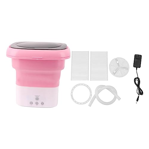 Airshi Portable Mini Washing Machine, Large Capacity Folding Mini Washing Machine for Apartment (US Plug)