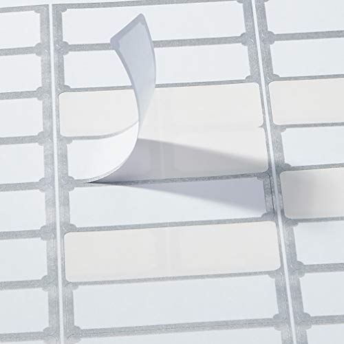 Amazon Basics Address Labels with Silver Border for Inkjet Printers, 1" x 2-5/8", 300-Pack