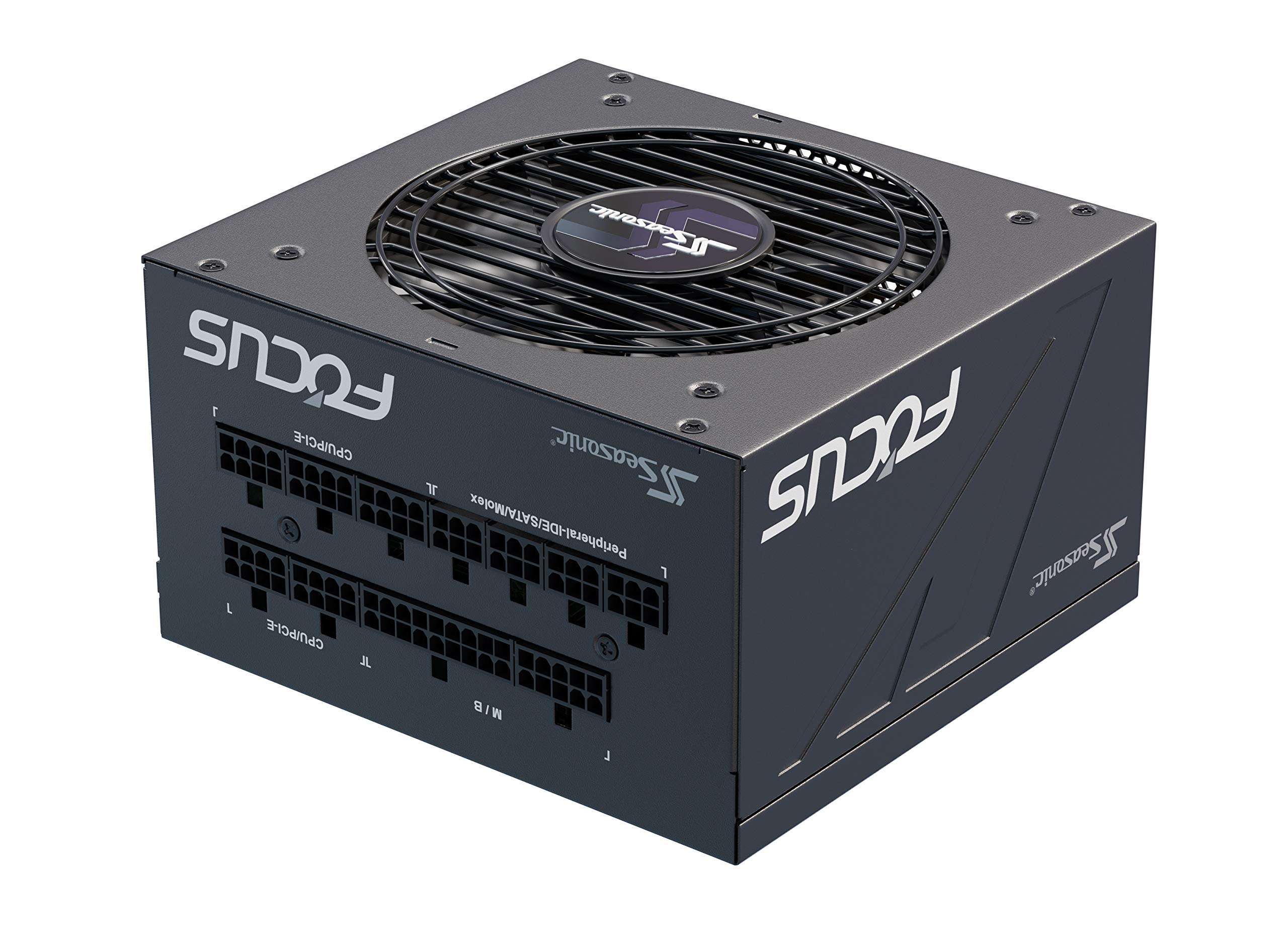 Seasonic FOCUS PX-850 | 850W | 80+ Platinum | Full-Modular | ATX Form Factor | Low Noise | Premium Japanese Capacitor | 10 Year Warranty | Nvidia RTX 30/40 Super & AMD GPU Compatible (Ref. SSR-850PX)
