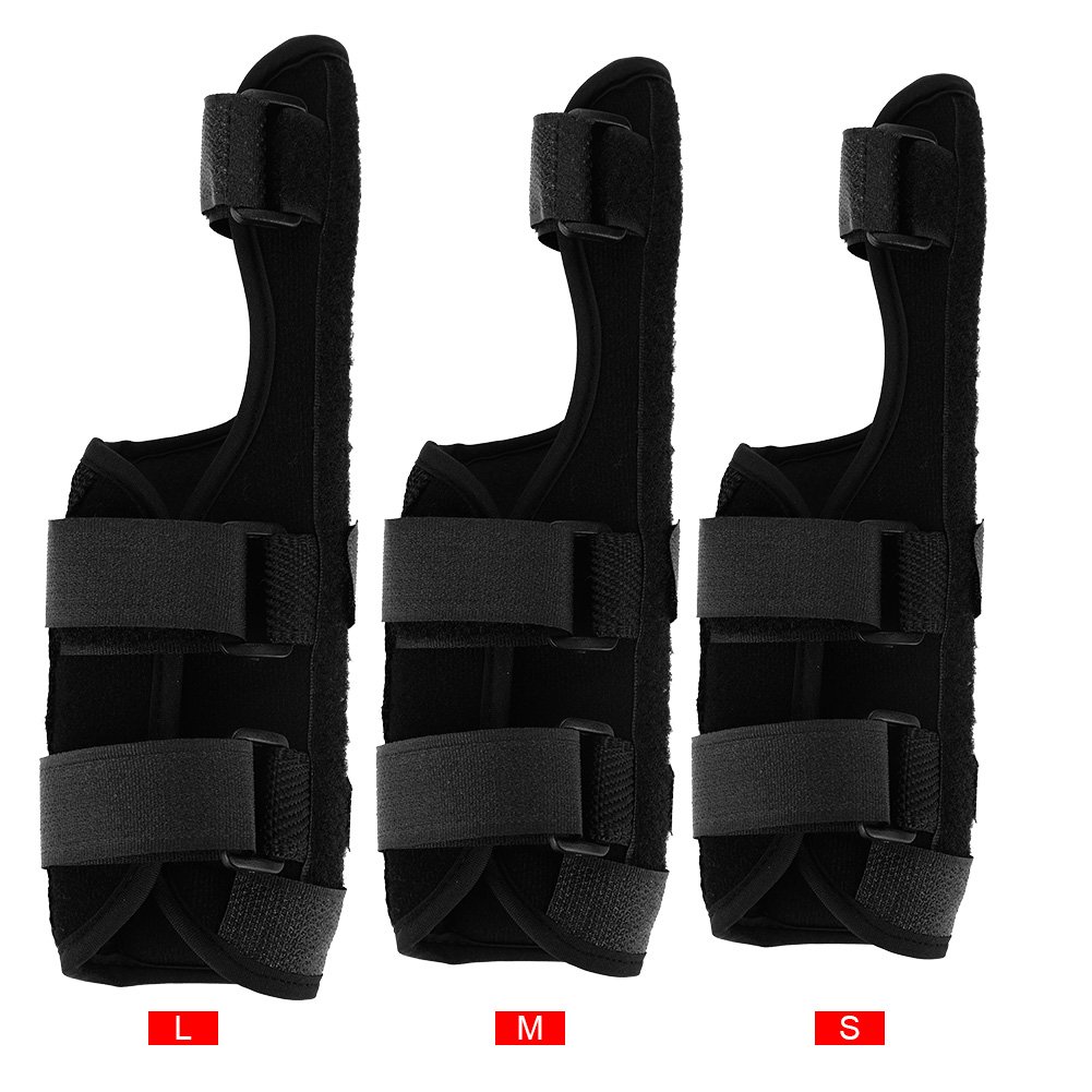 ANGGREK Adjustable Carpal Tunnel Wrist Rest, Breathable Wrist Rest Hand Rest Fracture Ligament Injury Tendon Discomfort Joint Discomfort(Left