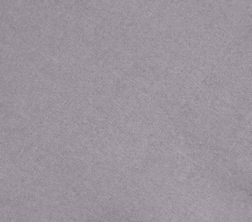 Amazon Brand – Pinzon 300 Thread Count Organic Cotton Bed Sheet Set - Full, Dove Grey