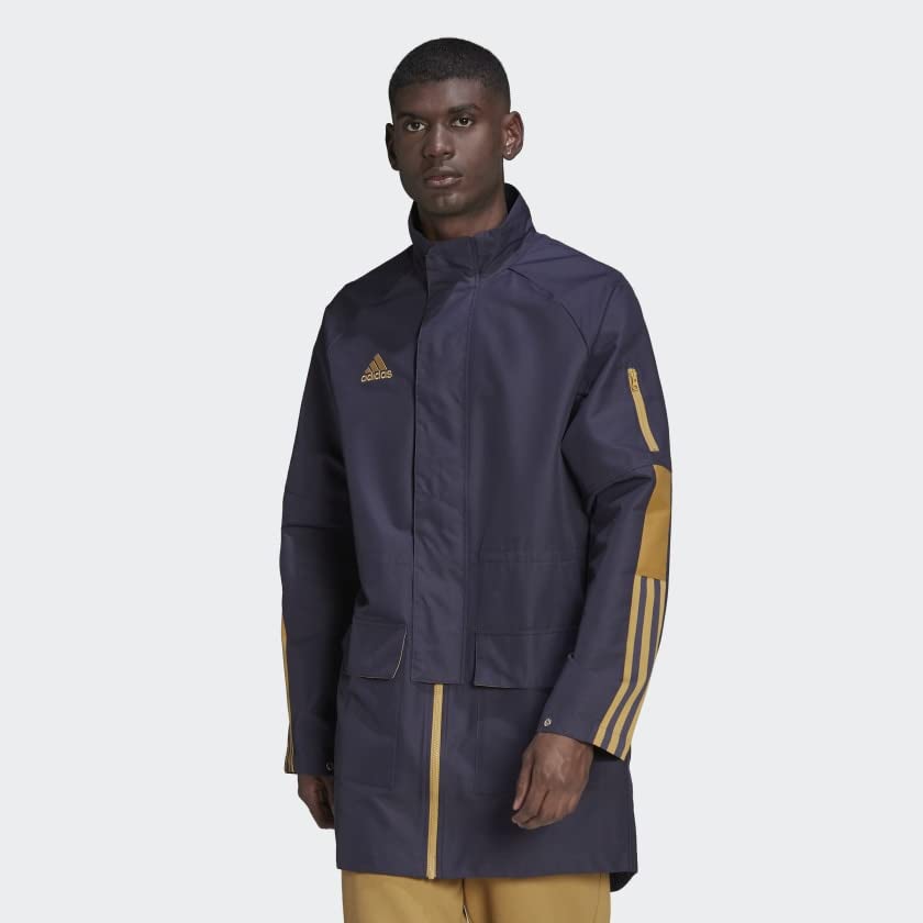adidas Men's Regular Tiro Parka, Shadow Navy, X-Large