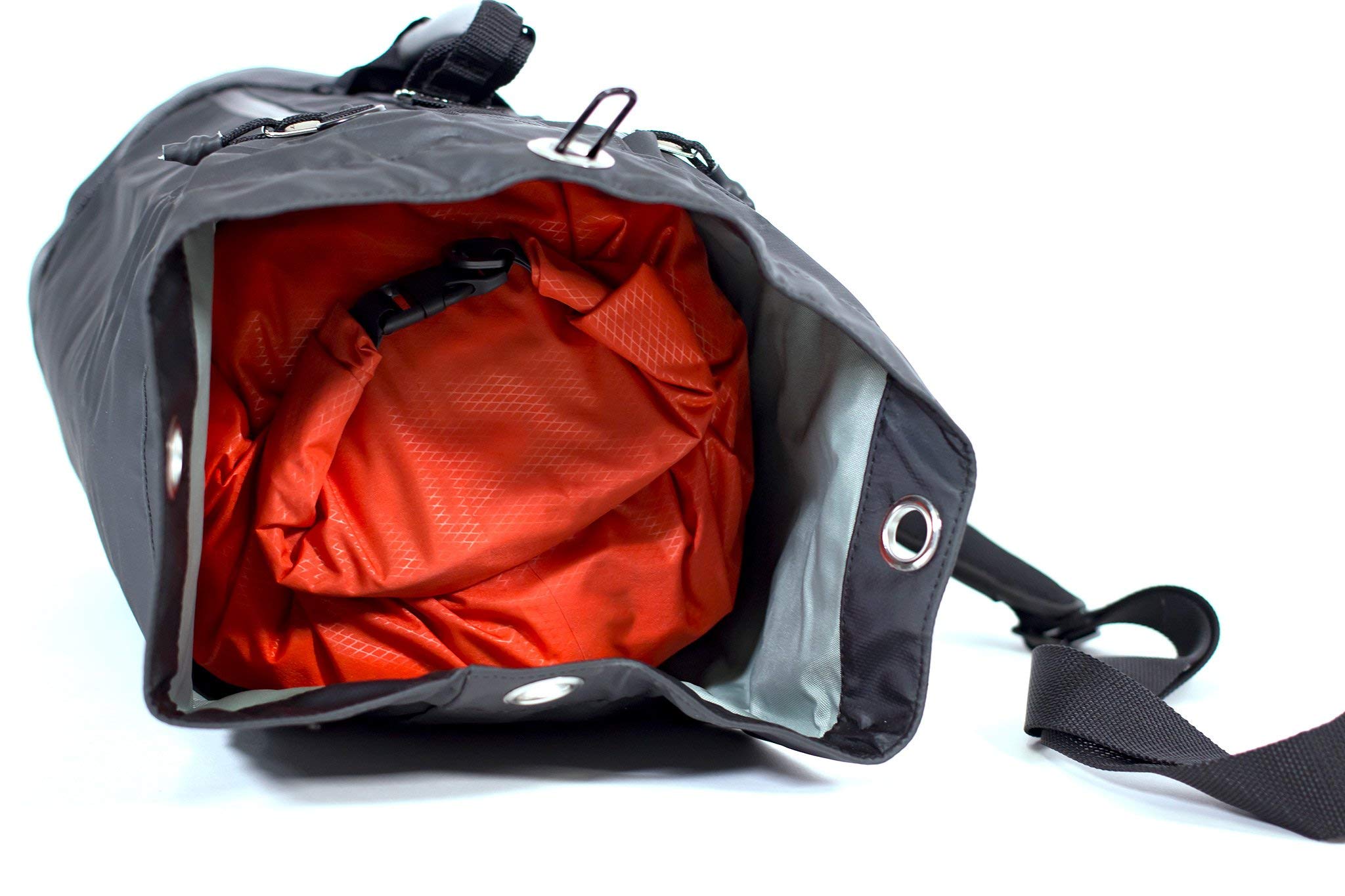AMABILIS | Waterproof | Dry Bag | Roll Top Design with Buckle Dry Sack | 25L | Compatible with the Dave Jr. Duffel Bag | 26" x 10" | Tango