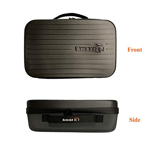 Amaz247 VR Travel Case for Oculus Quest Virtual Reality Gaming Headset (Metallic Gray)