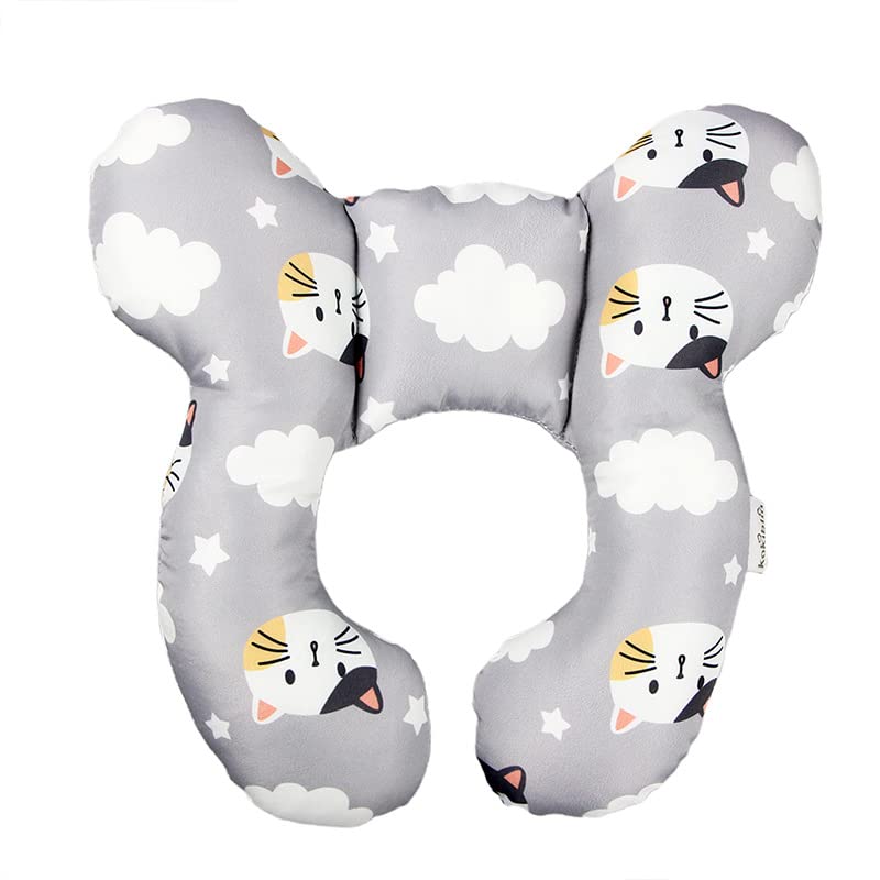 Baby Travel Pillow, Toddler Comfortable Sleeping Headrest, Infant Head and Neck Support Cushion for Car Seat,Travel and Stroller