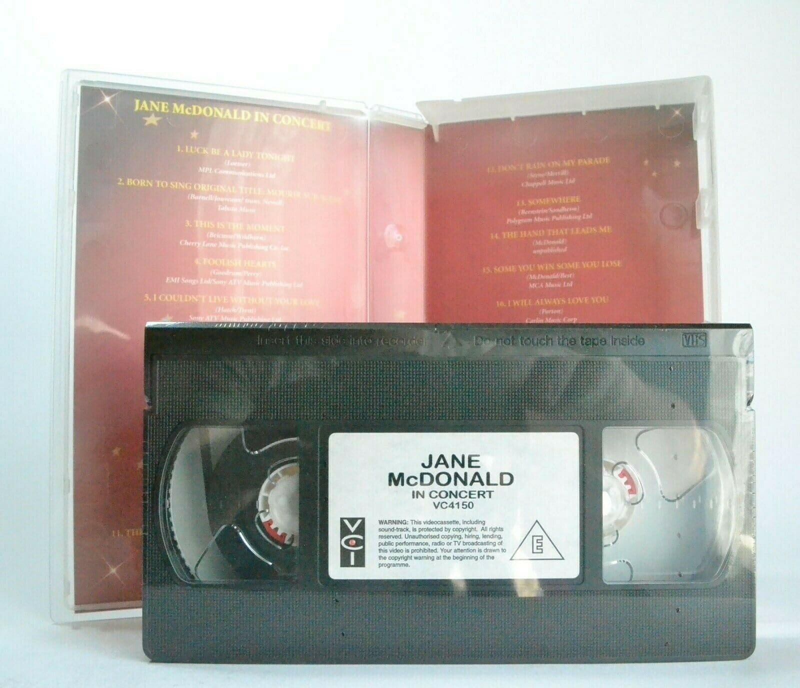 Jane McDonald: In Concert - Brand New Sealed - Live Performance - Music - VHS